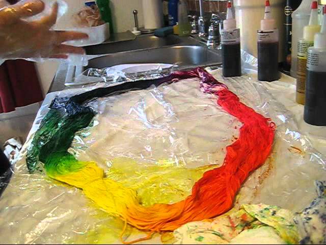 How to Dye Cotton Yarn with a Tulip Tie Dye Kit — All Natural Dyeing